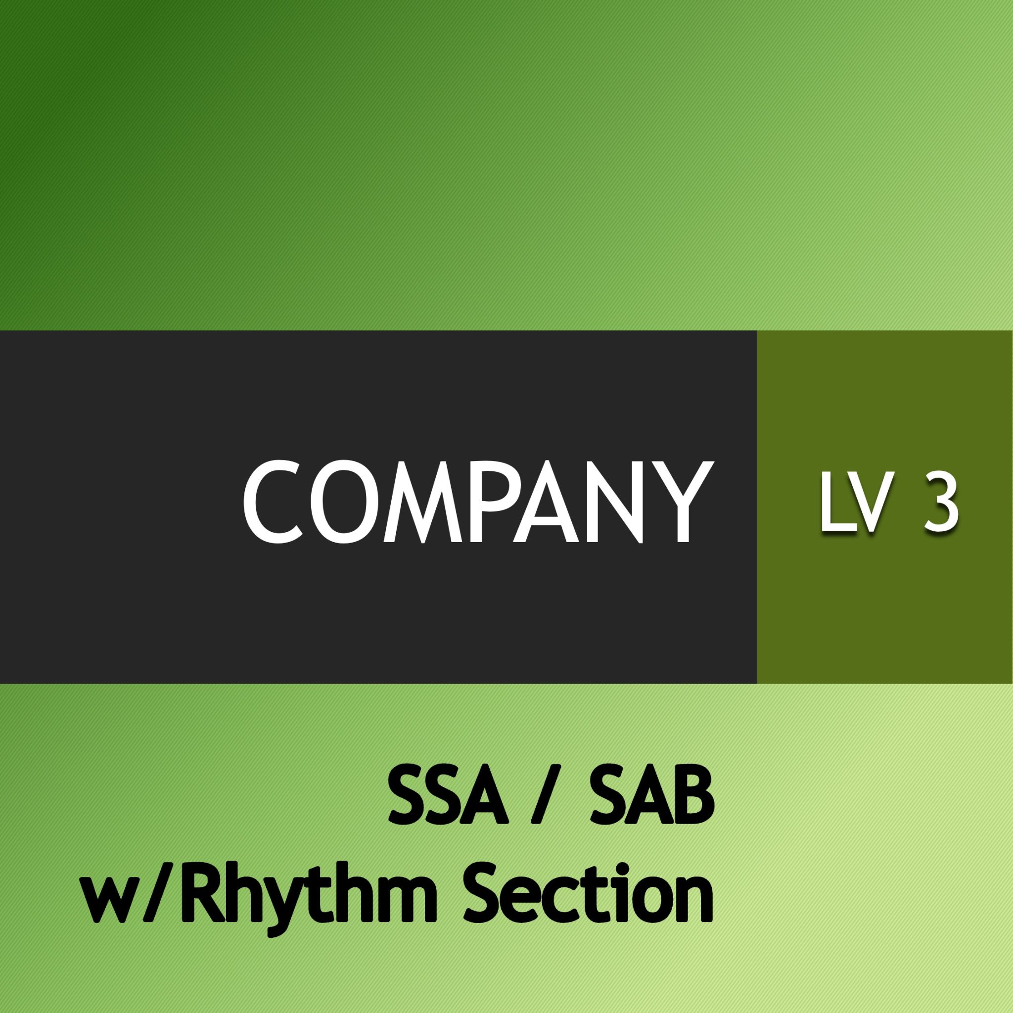 Anchor Music • Company SSA / SAB / TTB